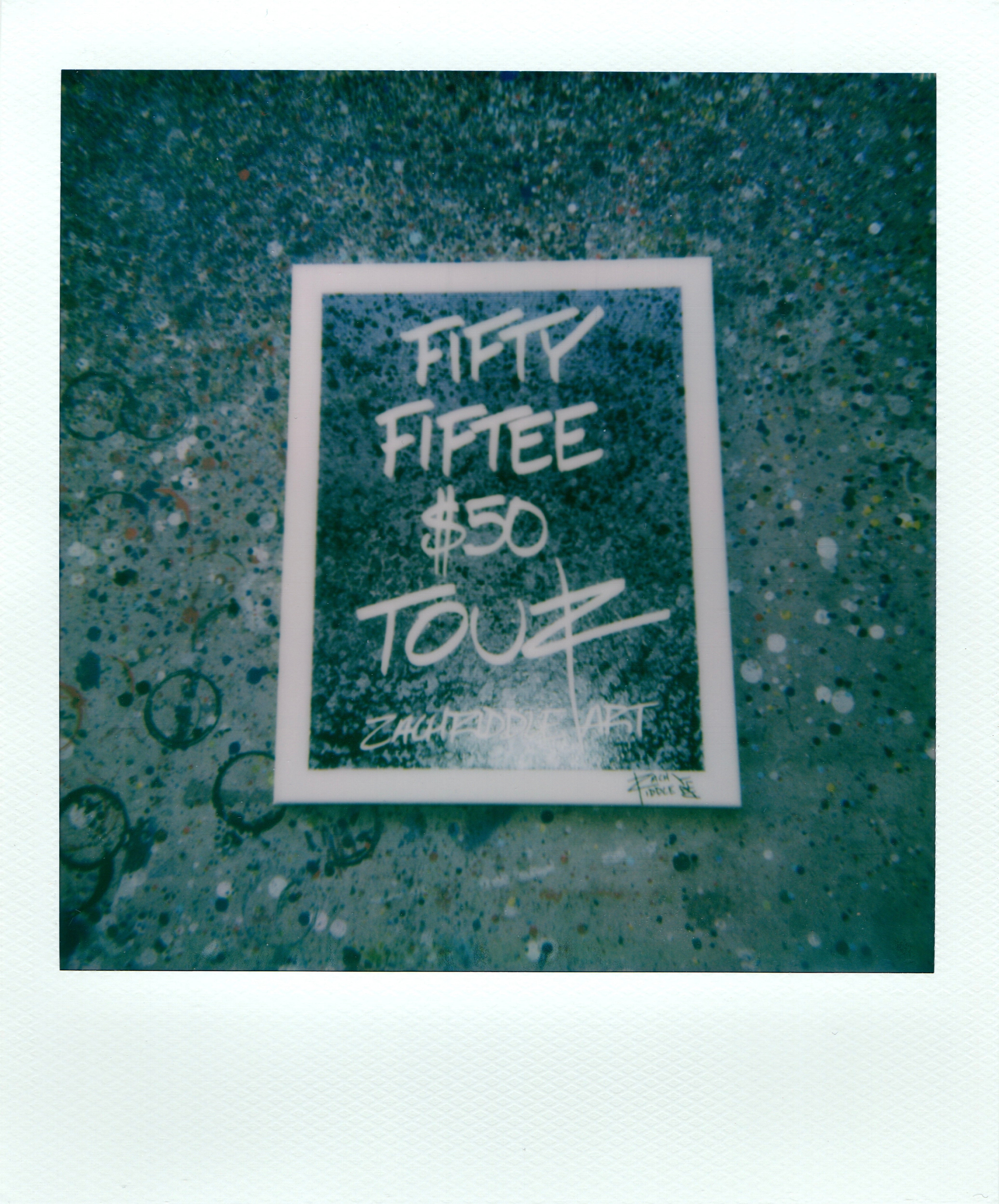 FIFTY FIFTEE $50 – zachriddleart